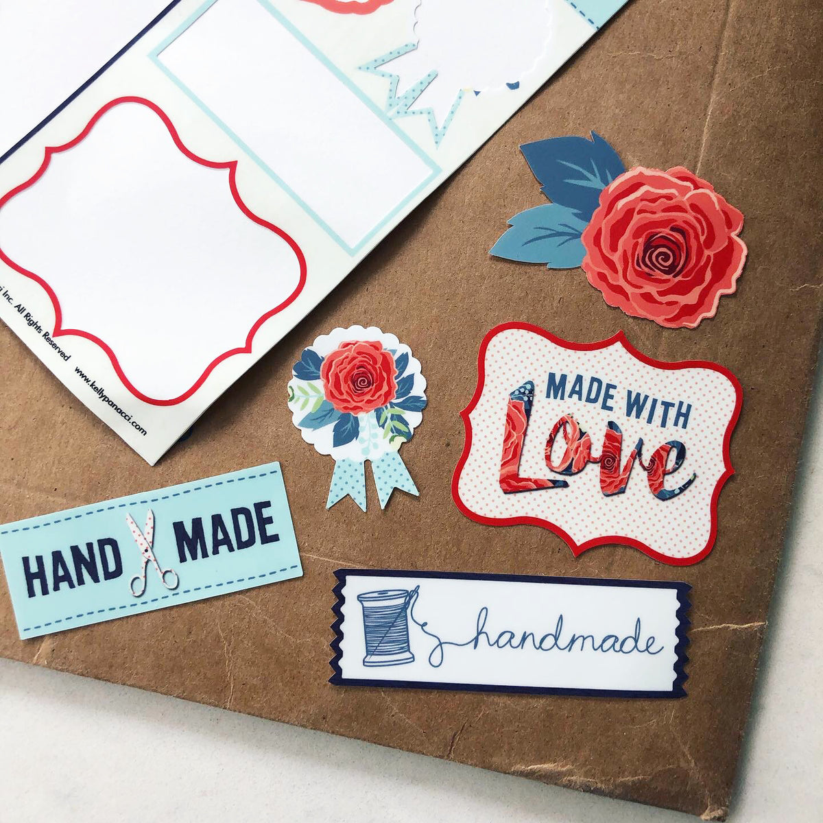 Sticker Sheets - Package of 5 sheets - CAN$ – Kelly Panacci